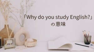 英語【Why do you study English?】の意味と答え方！「why」と「because」の使い方を例文で解説-Lesson30 ...